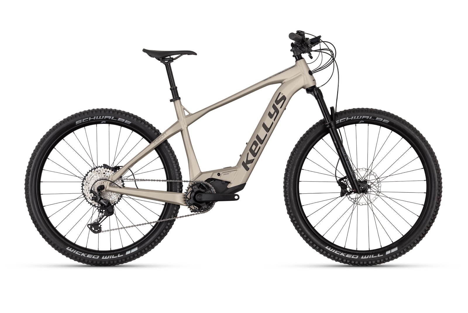 Hardtail electric mountain bike TYGON RS90 P MOCHA GREY 29" 820 Wh | Kellys